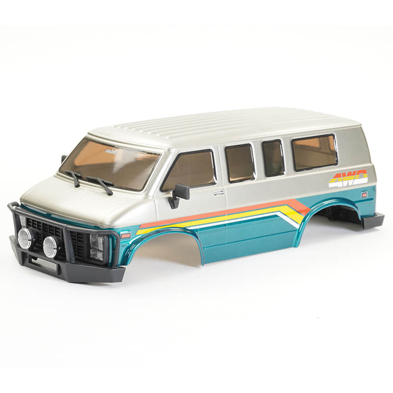 FTX OUTBACK MINI XP EVO VAN COMPLETE BODY - METAL GUN #FTX9437MG