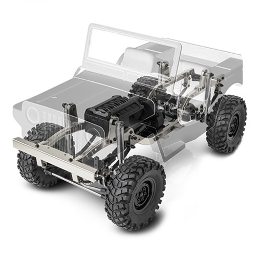 GMADE GS01 SAWBACK 4WD 1/10 SCALE ROCK CRAWLER KIT #GM52000