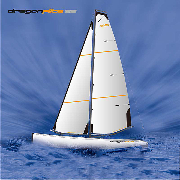 JOYSWAY DRAGON FLITE 95 RACING SAILING YACHT RTR #JY8811