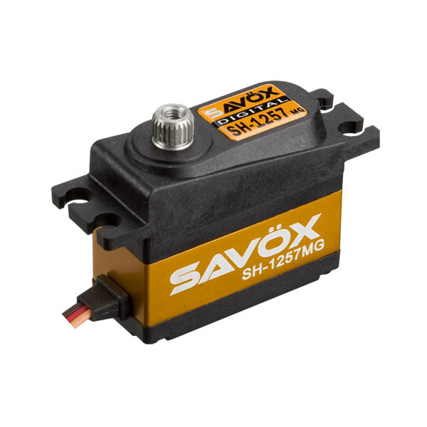 SAVOX DIGITAL MINI SIZE RUDDER SERVO 2.6KG@6V #SAV-SH1257MG