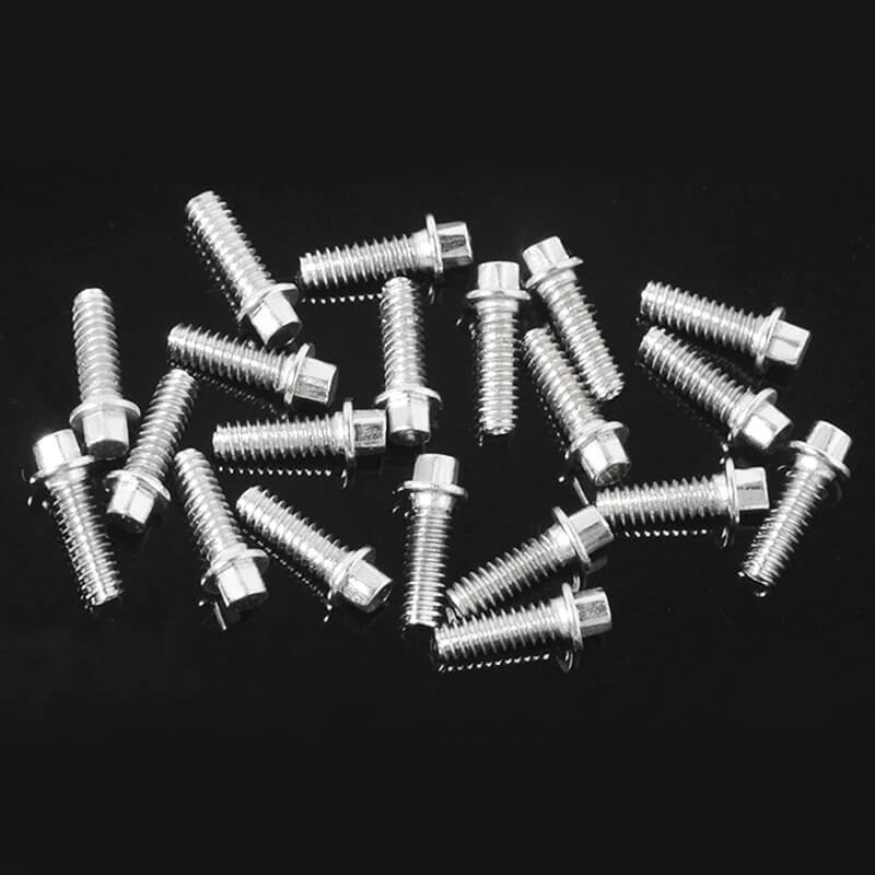 RC4WD MINIATURE SCALE HEX BOLTS (M1.6 X 5MM) (SILVER) #Z-S1759